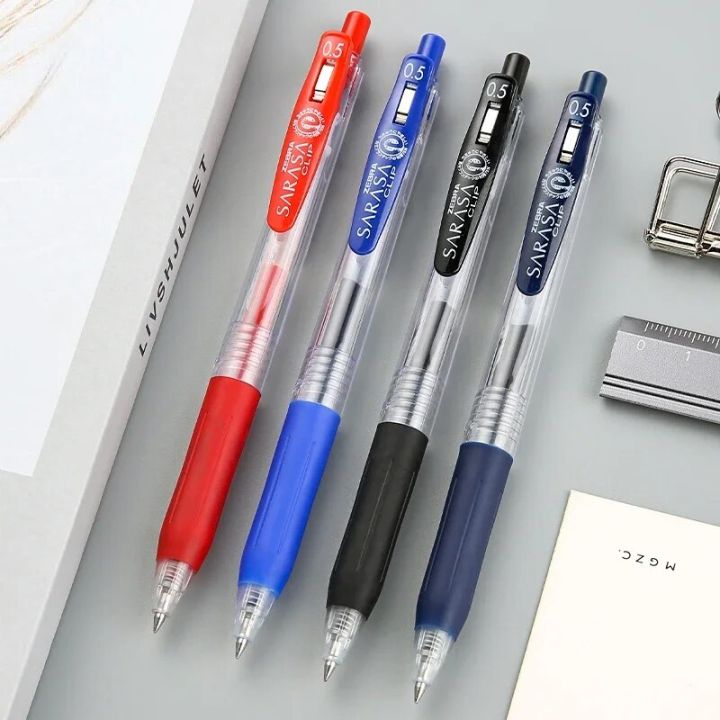 ZEBRA Retractable Gel Pen 0.5mm SARASA Clip Red Blue Black Japenese ...