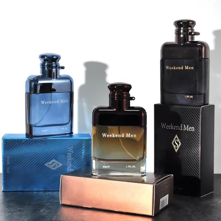 Weekend Men 50ml Perfume Long-lasting Fragrance Light Blue ...
