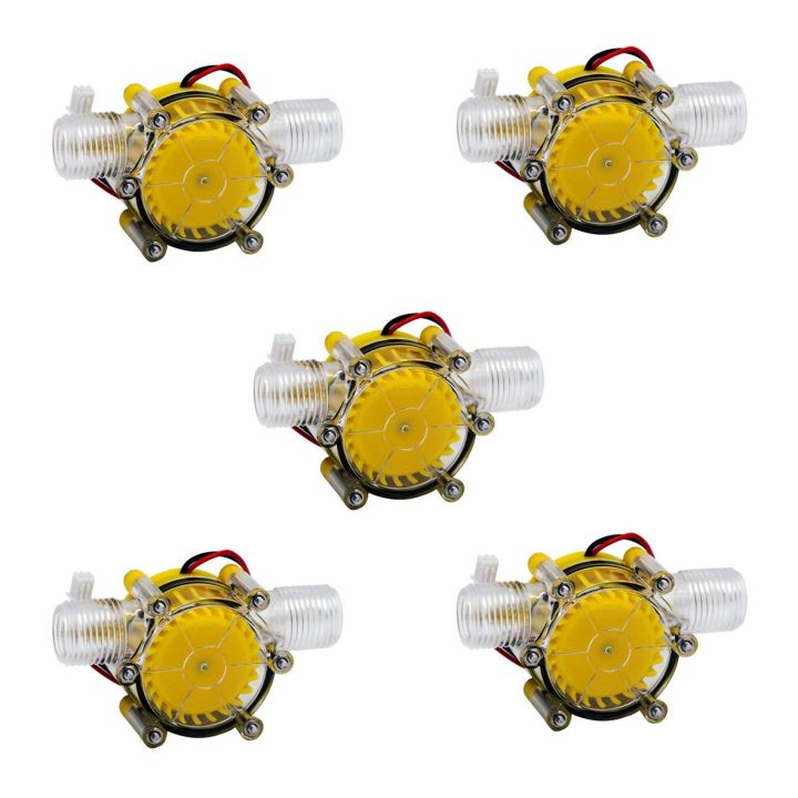 5X 10W Water Flow Pump Mini Hydro Generator Turbine Flow Hydraulic ...
