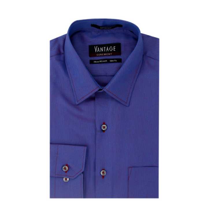 Vantage Ceremony Shirt - Purple | Daraz.lk