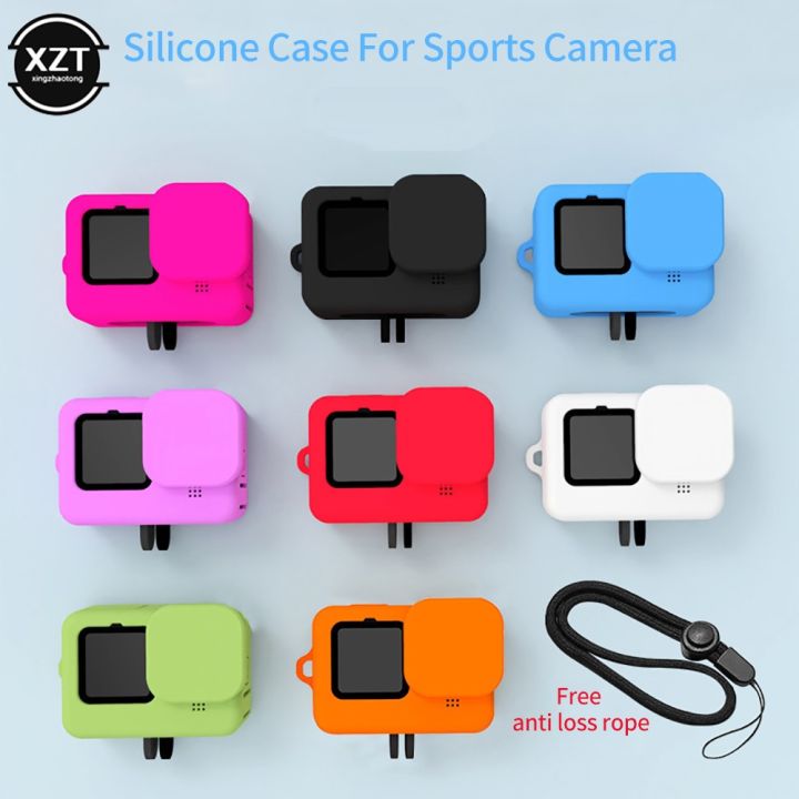 Soft Silicone Case Lens Cap Cover Protector For 9 /hero 10 Camera Frame ...