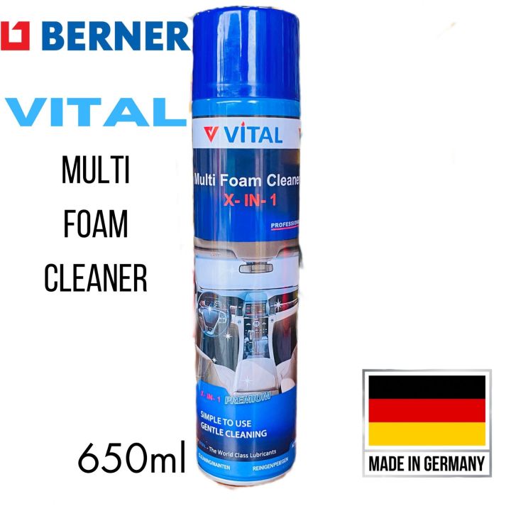 Berner vital germany multi foam cleaner 650ml | Daraz.lk