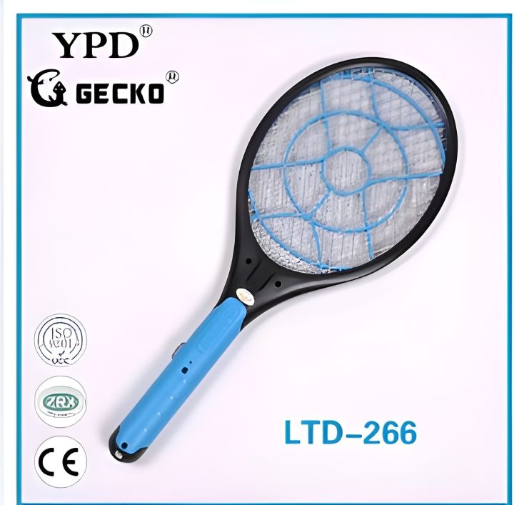 Large battery capacity Gecko Mosquito Racket (Rechargeable) | Daraz.lk