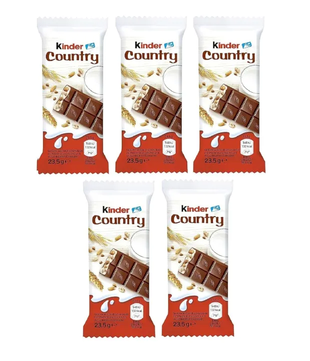 Kinder Country Milk Chocolate Bar Each Pack 23.5gm (Pack Of 5) (FROM ...