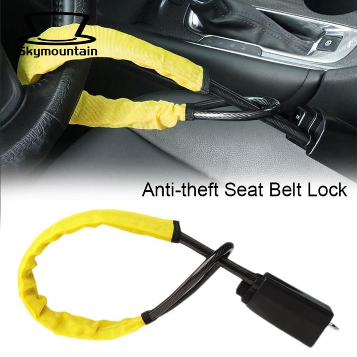 Strong Flexible Steering Wheel Lock Secure Car with the Anti-theft ...