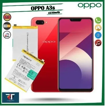 OPPO A3S High Quality Battery Model BLP673 (4100mAh)-FAST SHIPPING-A ...