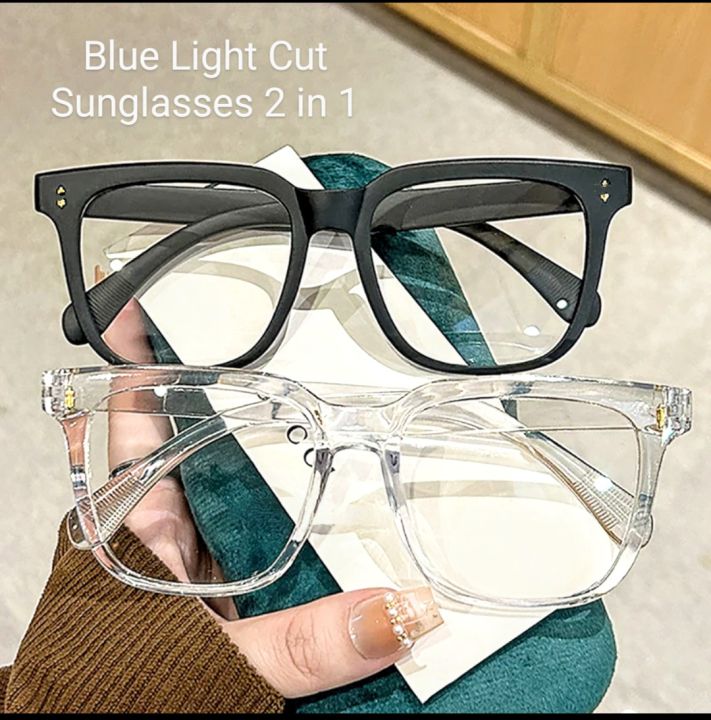 High Quality Blue Rays Filter clear lens Computer Glasses Blue Light ...