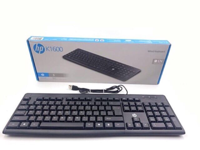 K1600 HP Keyboard Wired Keyboard | Daraz.lk