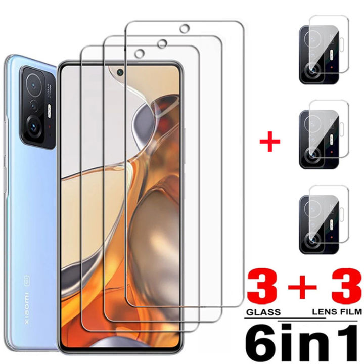 Tempered Glass for Xiaomi 11T 10T 9T Pro Lite Screen Protectors for Mi ...