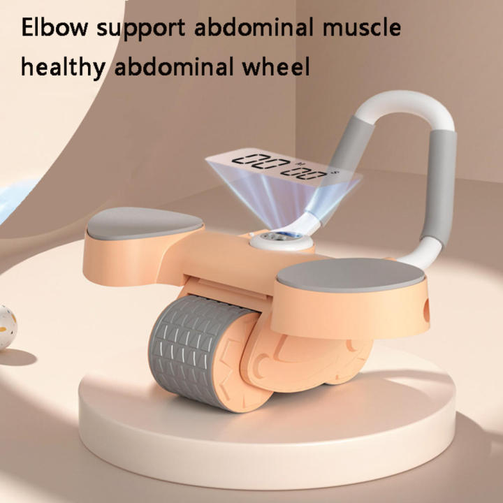 Ab Wheel With Elbow Pad Support Family Abdominal Retraction Device ...