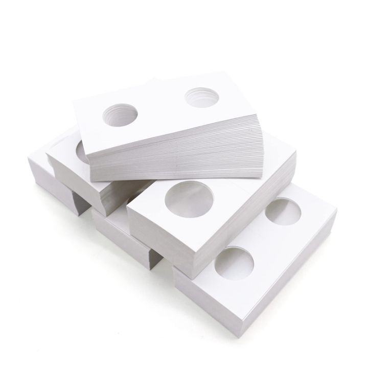 300 Piece Coin Album Coin Storage Coin Paper Holders Coin Paper Clip 6 ...