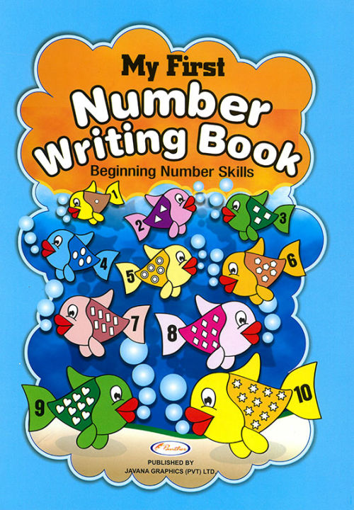 Panther - My first Numbers Writing Book Beginning Numbers Skills | Daraz.lk