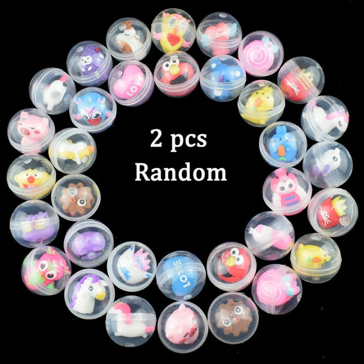 【ClassicNest】Cute Mini Simulation Animal Transparent Toy Ball Surprise ...