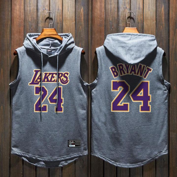 Youth Waistcoat Men's Sleeveless Hooded Summer Hip Hop Basketball ...