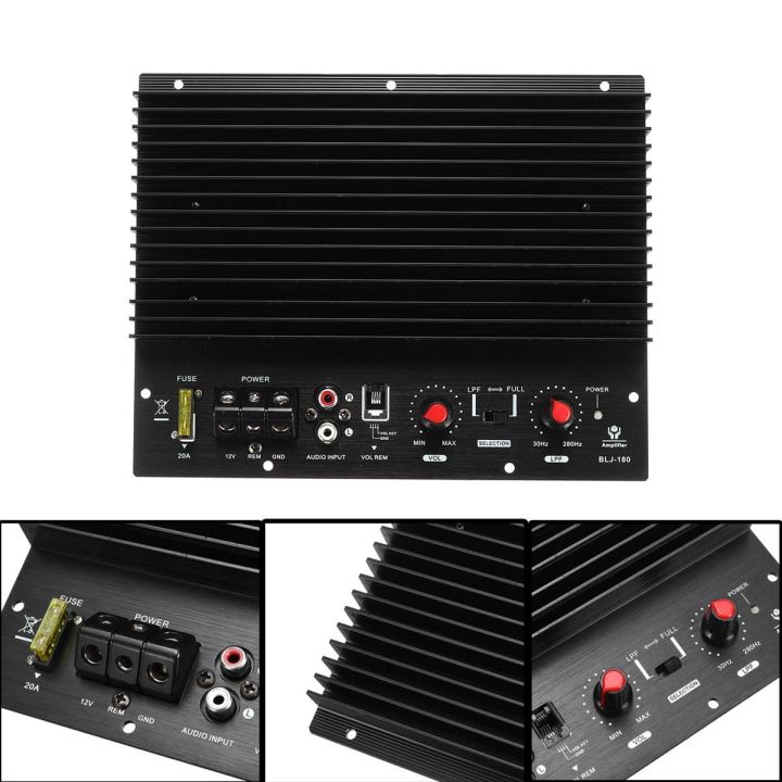 200W Audio Amplifier Board HS-180 High Power Circuit Module Push Mono ...