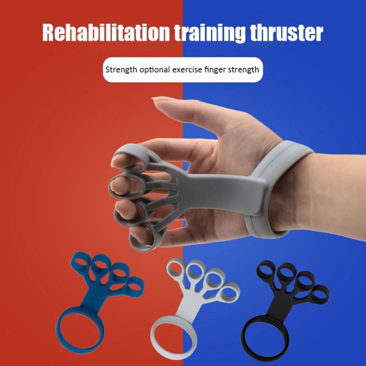 gym Hand Gripper Expander Finger Exercise Hand Strengthener Stretcher ...
