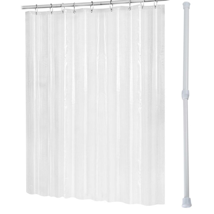Telescopic Shower Rod Telescopic Rod Rod Shower White 30-50 cm ...