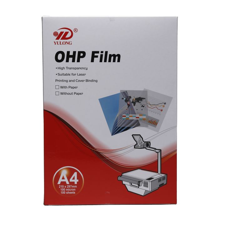 OHP binding film - 100 Micron (binding front cover) | Daraz.lk