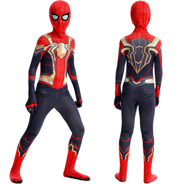 Spiderman Costume Superhero Spider Man Peter Parker Cosplay No Way Home ...