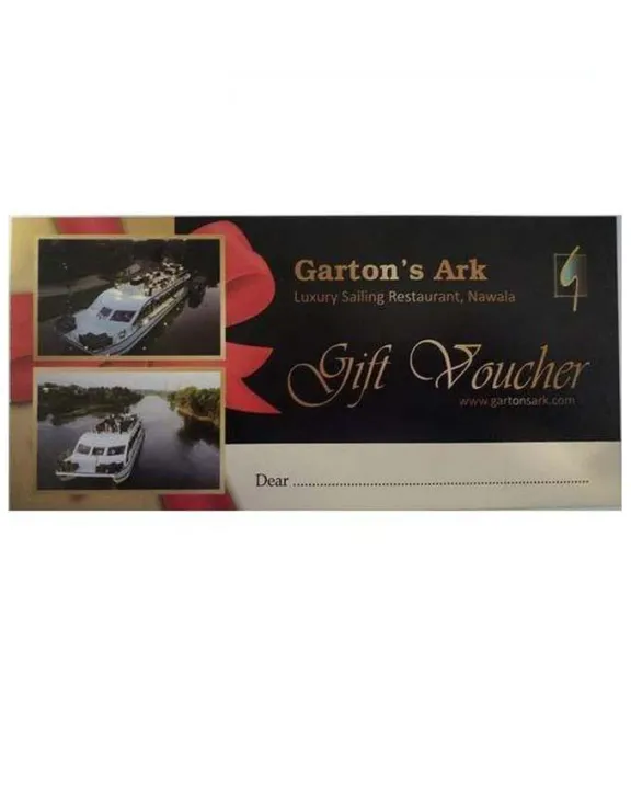 Garton's Ark Luxury Sailing Restaurant Gift Voucher | Daraz.lk