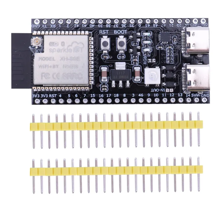 ESP32-S3 N16R8 N8R2 Dual Type-C Development Board Expansion Board Core ...