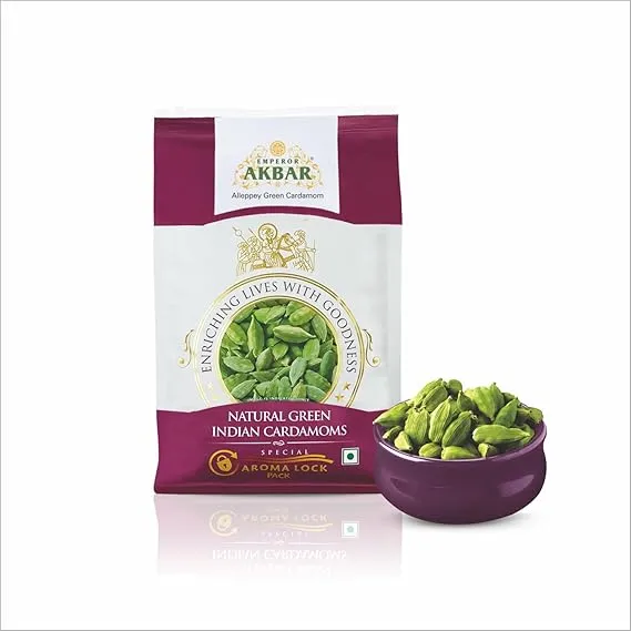 Emperor Akbar Cardamom (Elaichi)- 1kg - Green Cardamom in Superior ...
