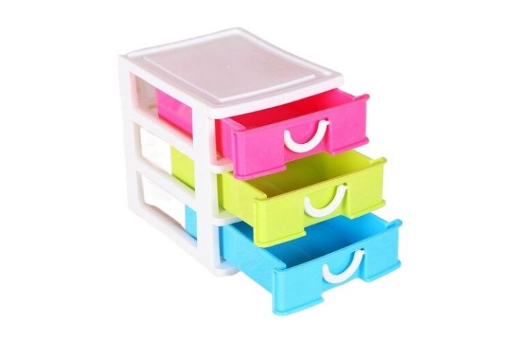100% Premium Quality Mini Small Drawer set High Quality Plastic 3 ...