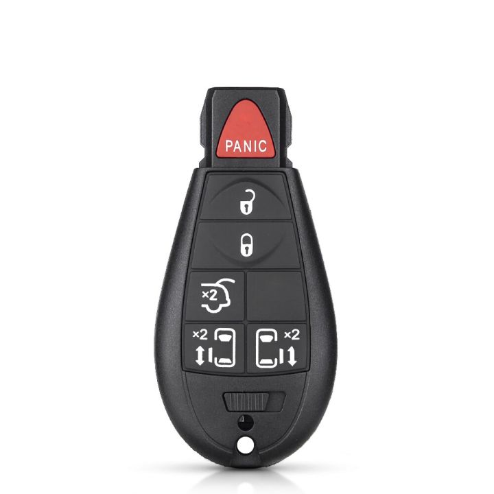 【5 Panic Buttons】 KEYYOU 3/4/5/6/7 BTN Keyless Smart Remote Case Entry ...