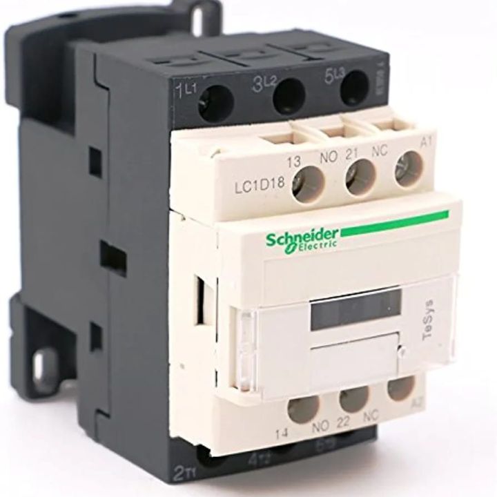 Schneider AC contactor LC1D18 LC1D18A 220V Schneider contactor 220v AC ...