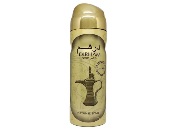 Dirham Gold Scent Body Spray 200ml / Dirham Gold 24 Hour Long Lasting ...