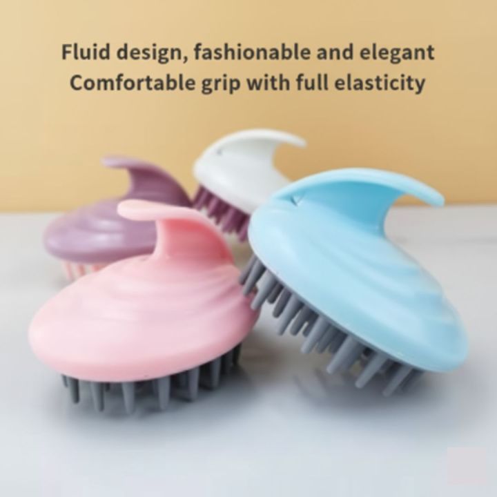 Waterproof Pink Shampoo Applicator Brush Tool for Dandruff Removal ...