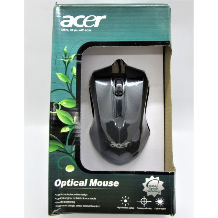 Acer (USB) 1200bpi Optical Technology Mouse | Daraz.lk