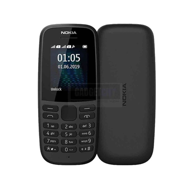 Nokia 105 Dual Sim 4th Edition With Warranty Feature Push button Phone ...