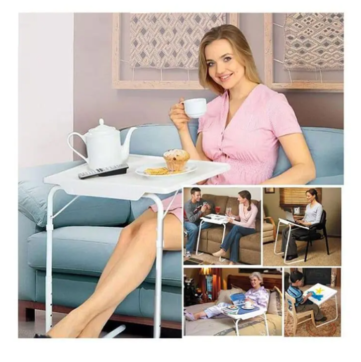 Table Mate II Adjustable Folding Portable Multi Purpose Table | Daraz.lk