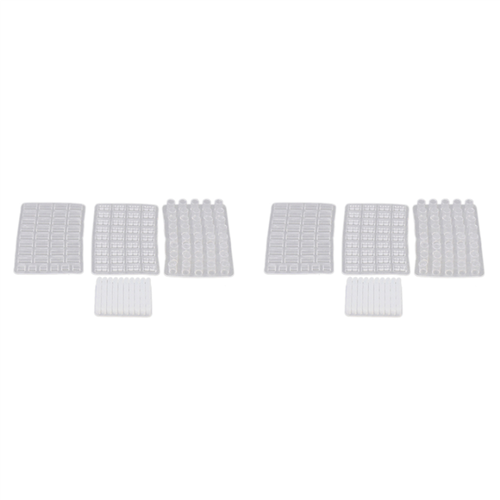 JINMY 1/16 Scale Miniature Model Bricks Mould,8 Pack Simulation Brick ...