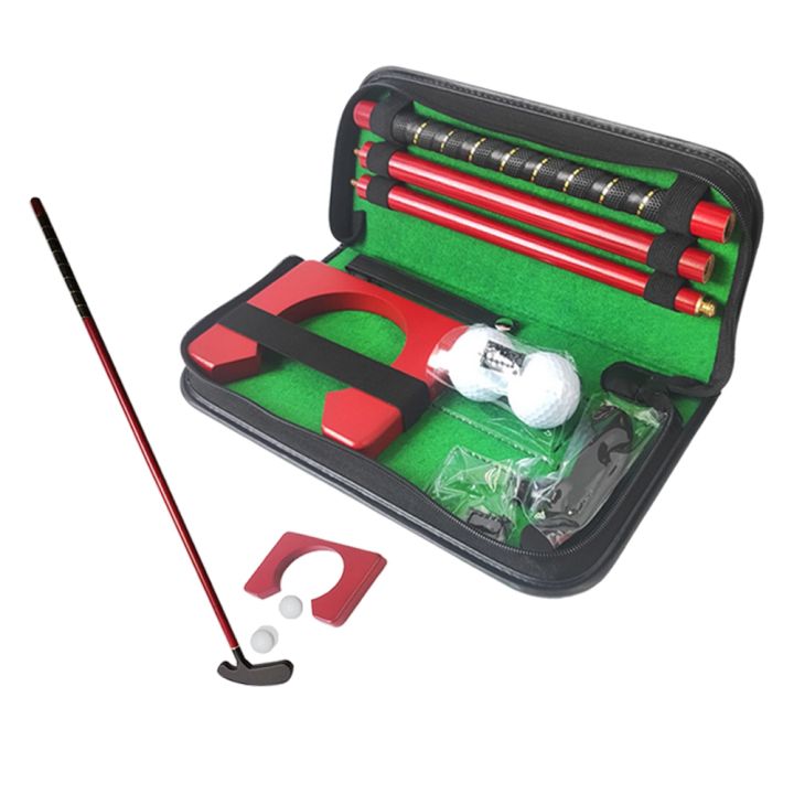 ARELENE Golf Putter Set Portable Mini Golf Equipment Practice Kit with ...