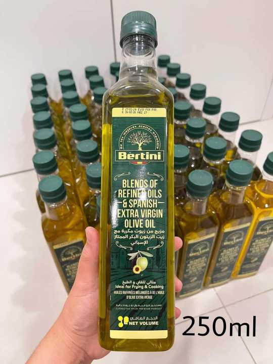 Bertini - 250ml Blends of Refined oils AND Spanish EXTRA Virgin Olive ...