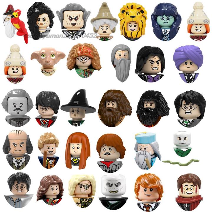 SMGSLIB Styles Movie Mini Doll Action Figures Building Block Head ...