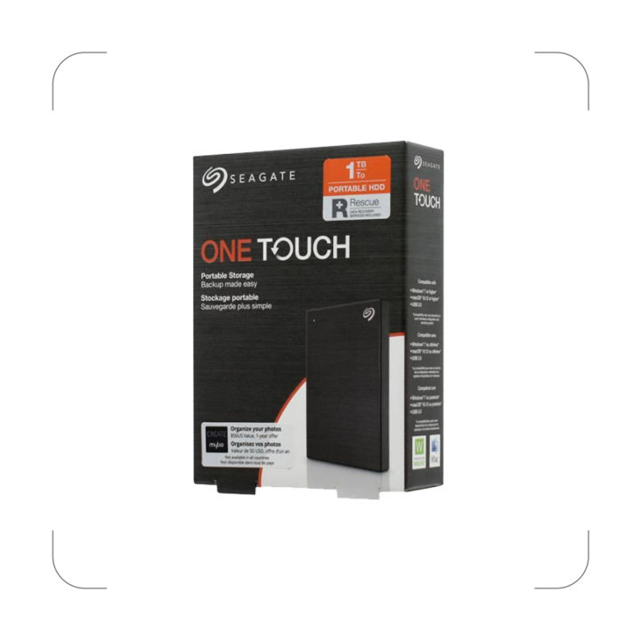 Seagate One Touch 1TB External Hard Disk Drive | Daraz.lk