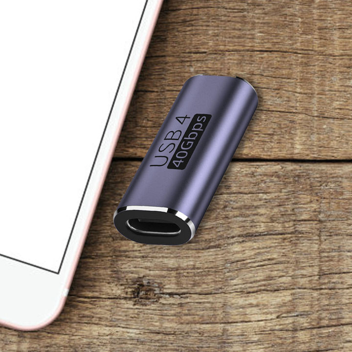 new Type-c 4.0 Adapter C Female To C Female Converter 40gbps Pd100w ...