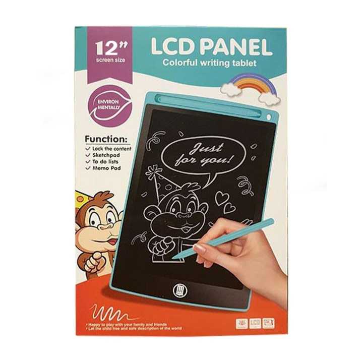 LCD Writing Tablet 12 inch Digital Drawing Electronic Handwriting Pad ...