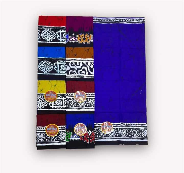 Handmade Batik Sarong Designs Indian Sarong 2M ( Random Design ) | Daraz.lk