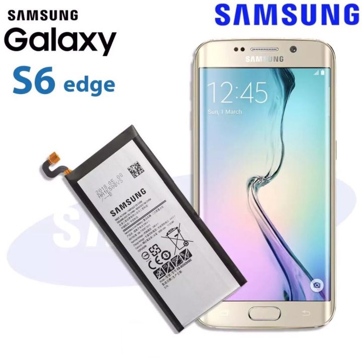 Samsung Galaxy S6 Edge Battery EB-BG925ABE 100% High Capacity 2600mAh ...