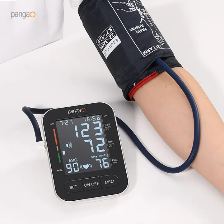 Accuracy Medical Tensiometro Upper Arm Automatic Digital BP Machine ...