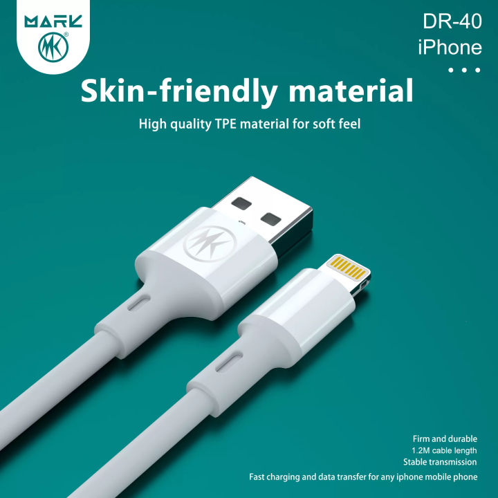 Mark 6A Lighting Cable High quality Material USB 3.1 Fast Charging ISO ...