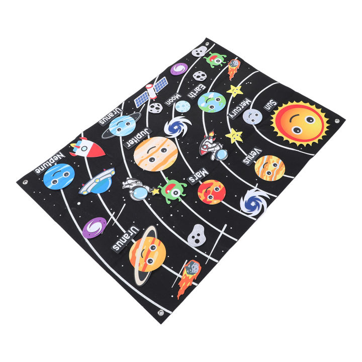 Felt Story Board Outer Space Felt Story Board Set 40 PCS Universe ...