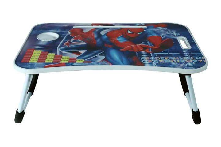 New Multi-function Spiderman Kids Laptop Desk Lazy Bed Computer Desk ...