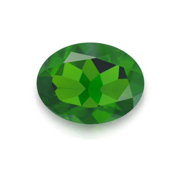 Natural Chrome Diopside Green GemStone ( Pachcha) Oval | Daraz.lk