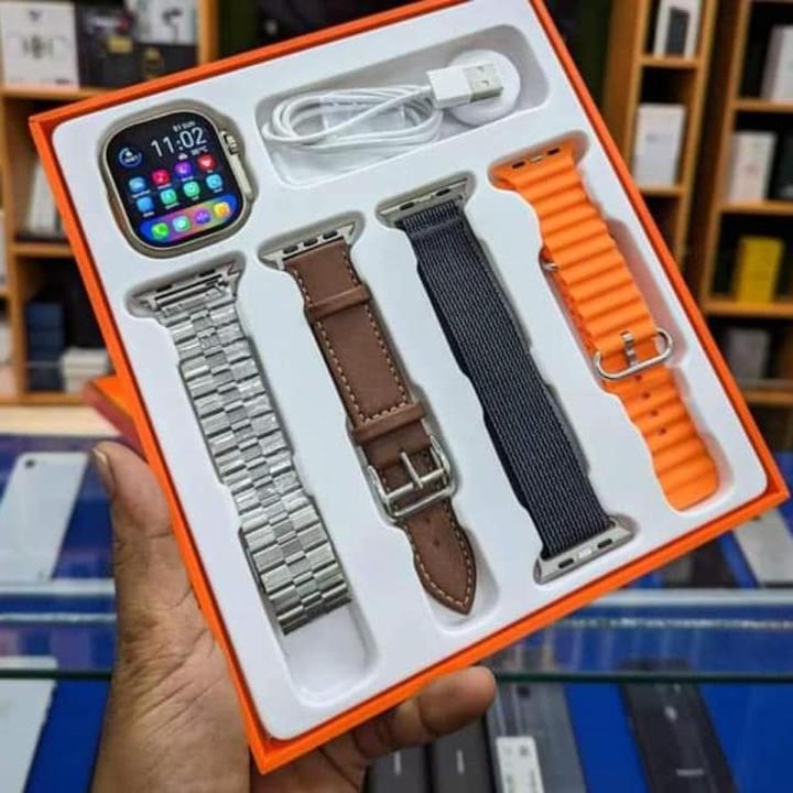 Haino Teko T94 Ultra Max SmartWatch, Biggest Screen Size With 4 Pairs ...
