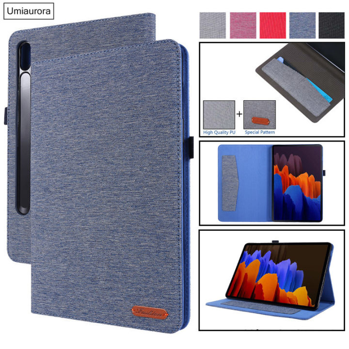 Case For Samsung Galaxy Tab S7 Plus 12.4 Case SM- T970 T975 Protective ...